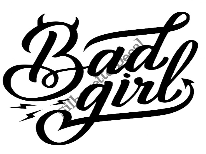 Second Life Marketplace Badgirl Decal